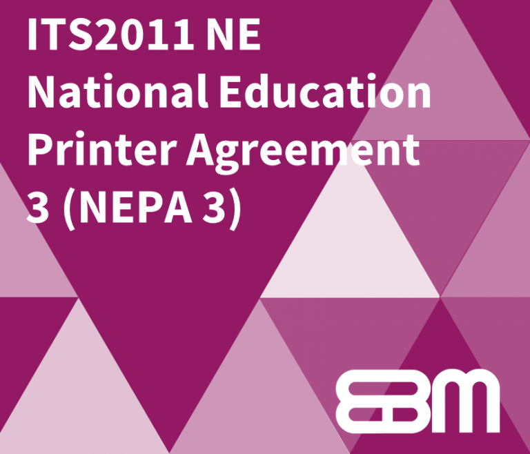 National Education Printer Agreement 3 (NEPA 3) – ITS2011 NE – EBM Office Centre Ltd